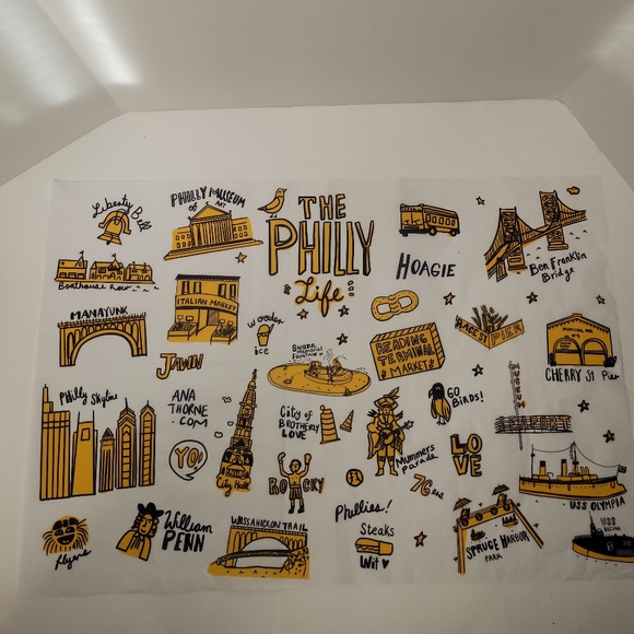 Art | The Philly Life Graphic Art Poster 24 X 2 Onionskin Poster Or ...